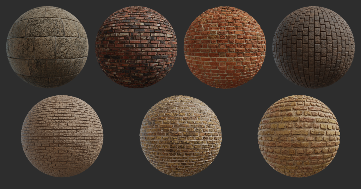 Textures: Brick > Indoor > Wall > Clean • Poly Haven