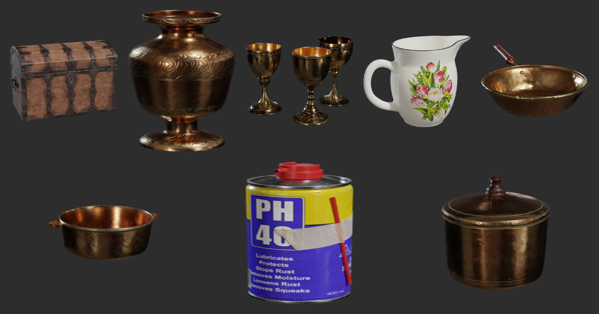 Models: Decorative > Props > Containers • Poly Haven