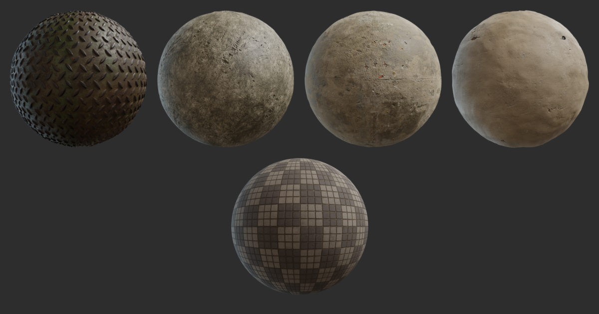 Textures: Floor > Indoor > Dirty > Outdoor • Poly Haven