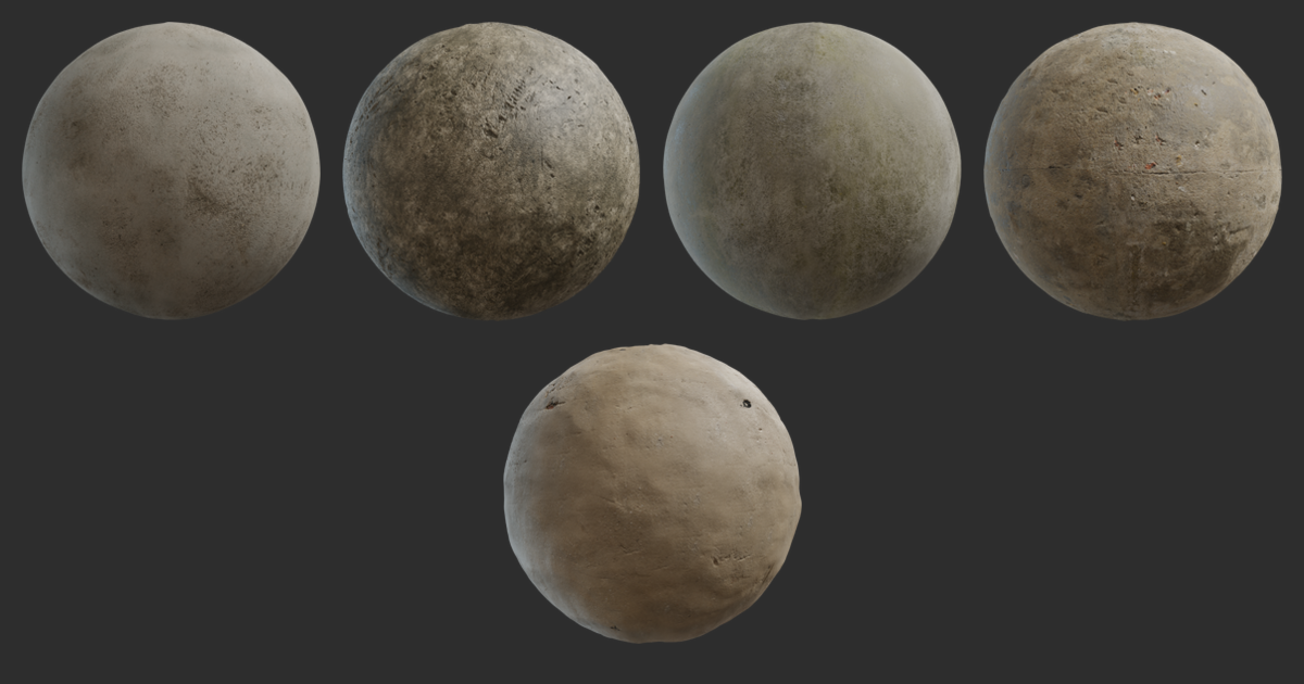 Textures: Floor > Wall > Indoor > Plaster-concrete • Poly Haven