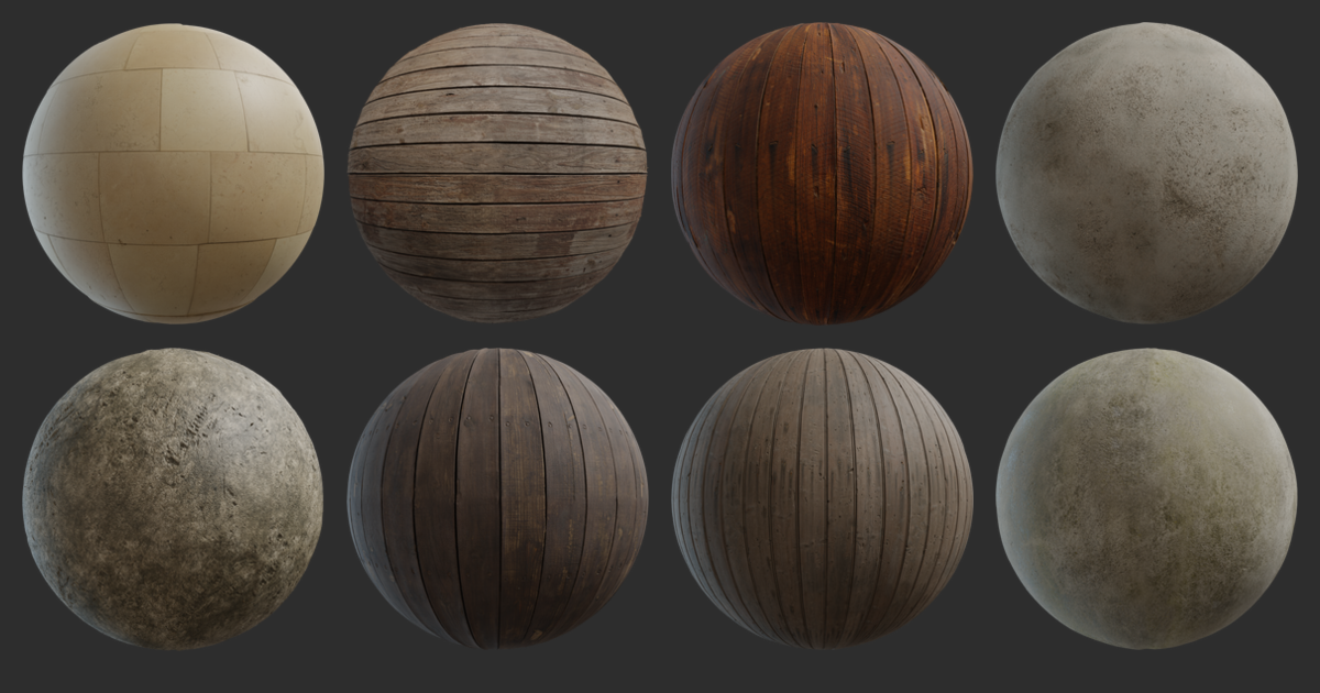 Textures: Floor > Wall > Man Made • Poly Haven