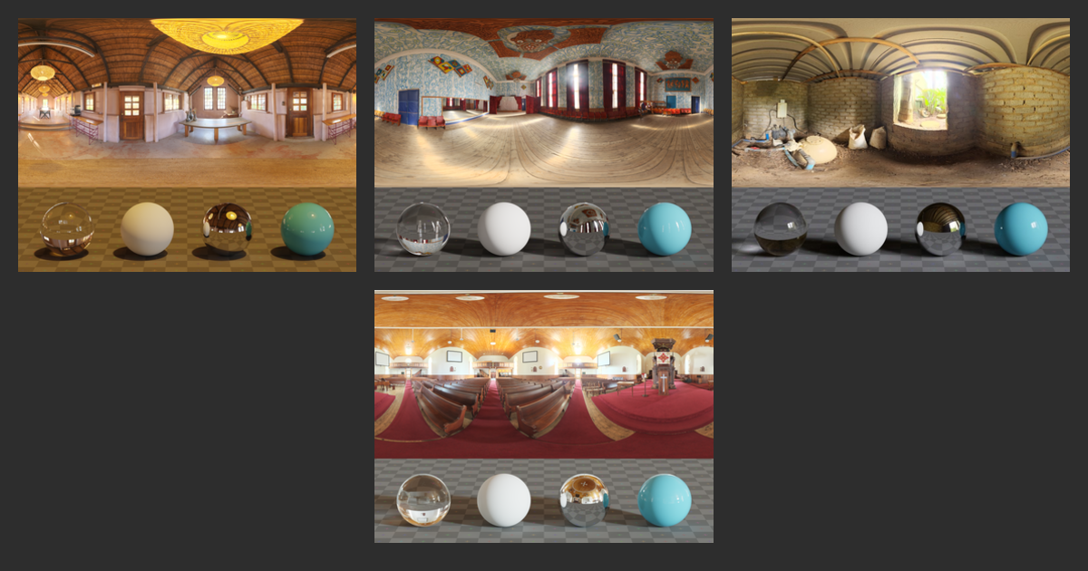 HDRIs: Indoor > High Contrast > Morning-afternoon • Poly Haven