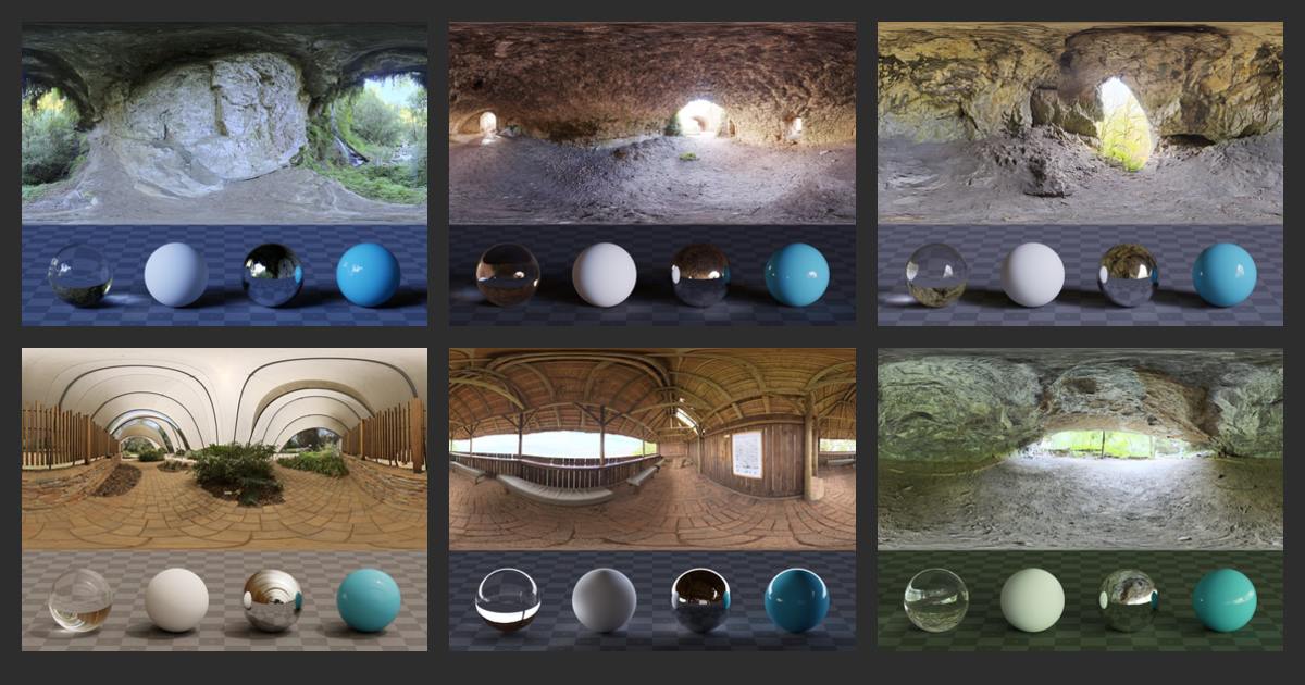 HDRIs: Indoor > Natural Light > Nature > Medium Contrast • Poly Haven