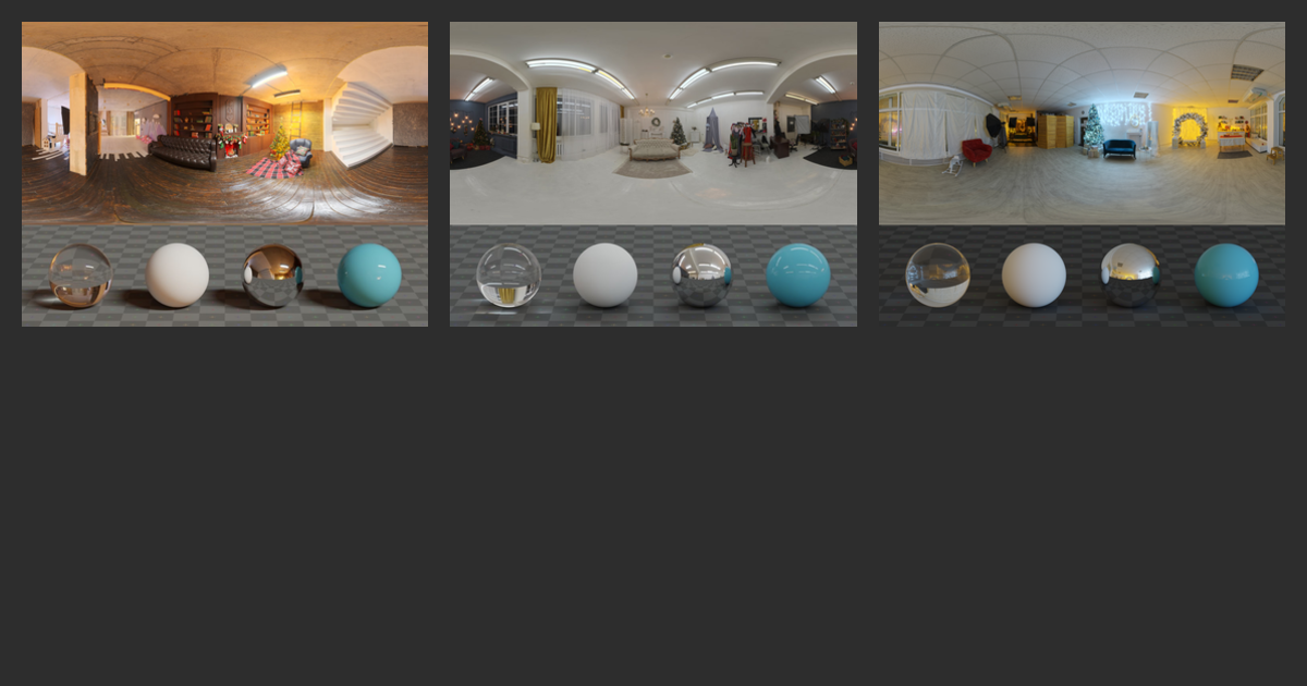 HDRI: Indoor > Studio > Artificial Light > Night • Poly Haven