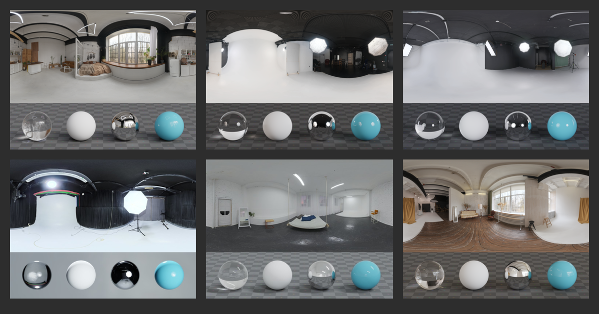 HDRI: Indoor > Studio > Artificial Light > Urban • Poly Haven