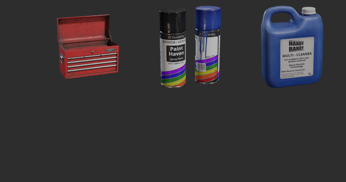 Models: Industrial > Containers > Props • Poly Haven