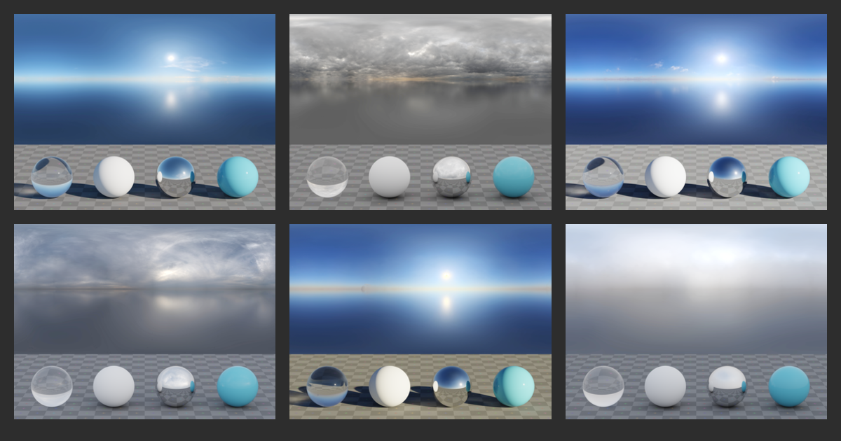 HDRIs: Nature > Morning-afternoon > Pure Skies • Poly Haven