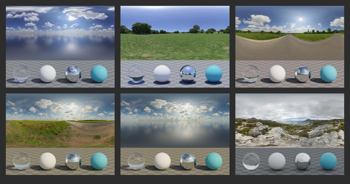 HDRIs: Nature > Skies > Midday • Poly Haven