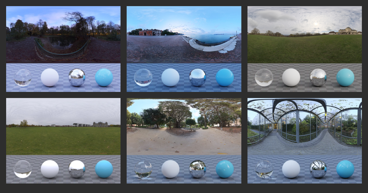 HDRI: Nature > Urban > Low Contrast • Poly Haven
