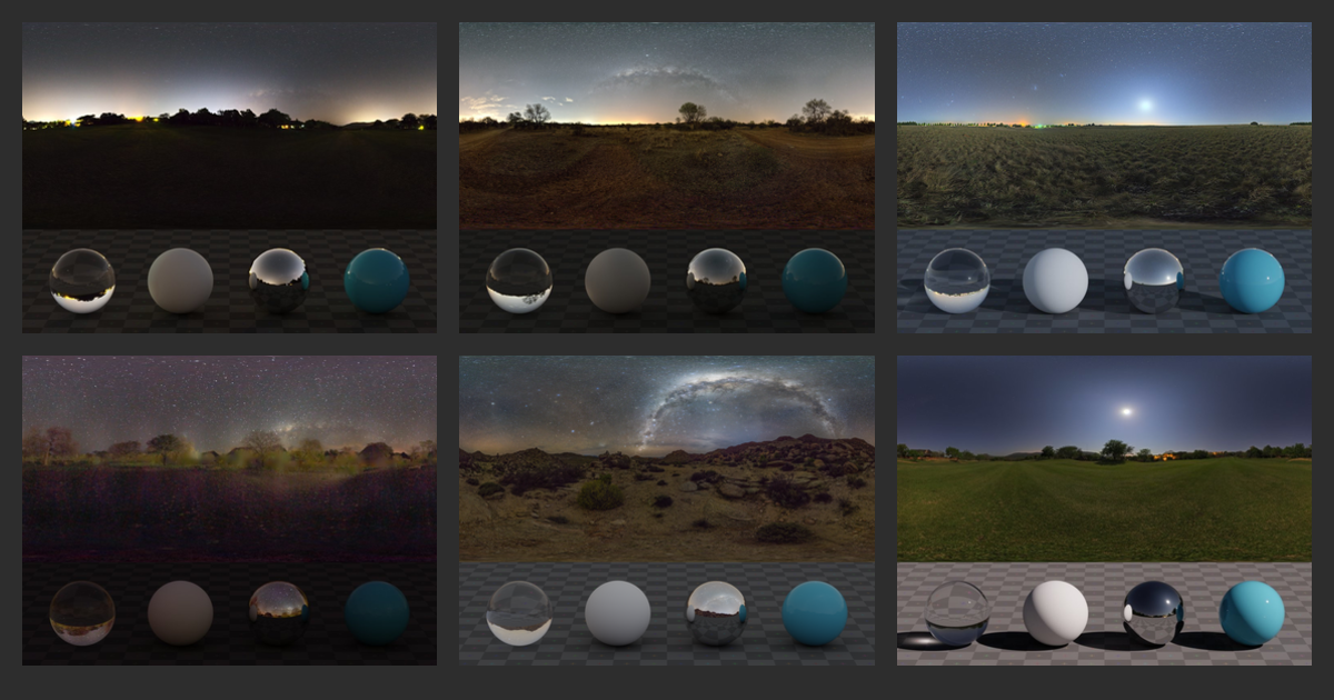 HDRI: Night > Natural Light > Outdoor • Poly Haven