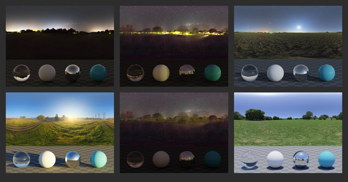 HDRIs: Outdoor > Clear > Skies • Poly Haven