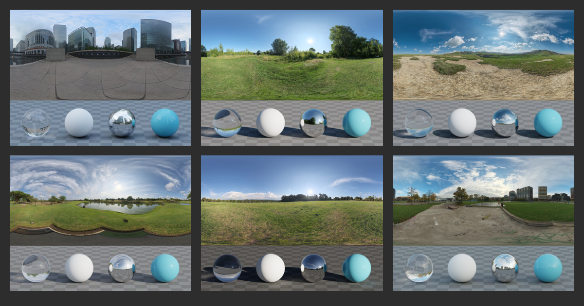 HDRIs: Outdoor > Morning-afternoon > Partly Cloudy • Poly Haven