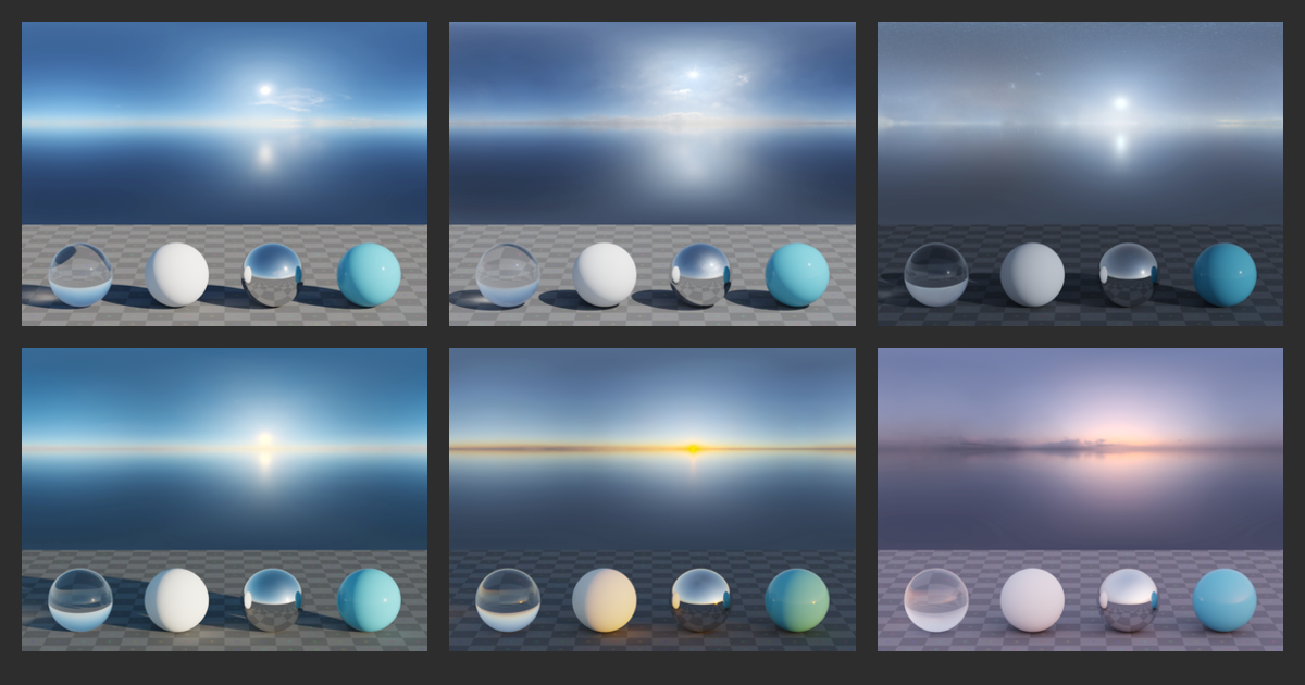 HDRIs: Outdoor > Natural Light > Clear > Pure Skies • Poly Haven