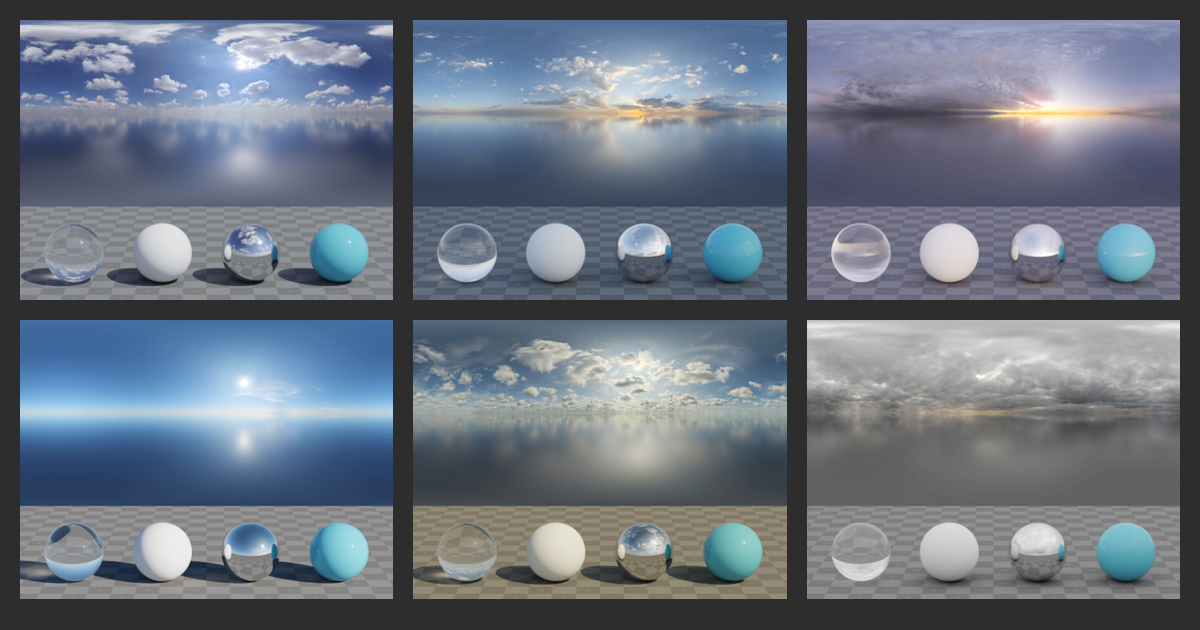 HDRIs: Outdoor > Nature > Pure Skies • Poly Haven