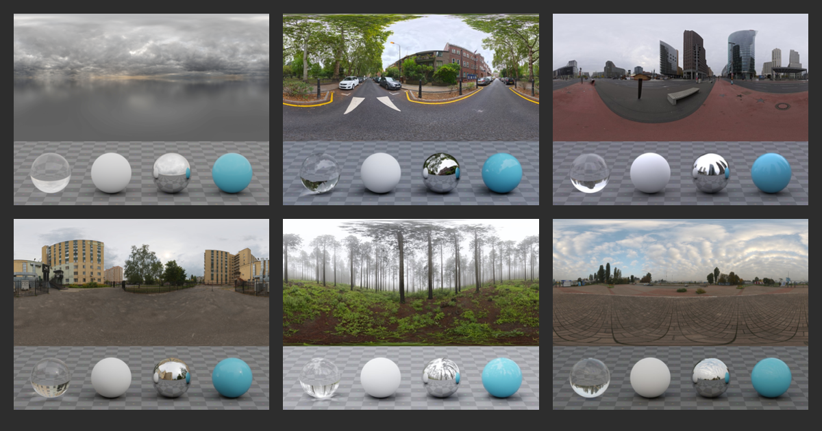 HDRIs: Outdoor > Overcast > Morning-afternoon • Poly Haven