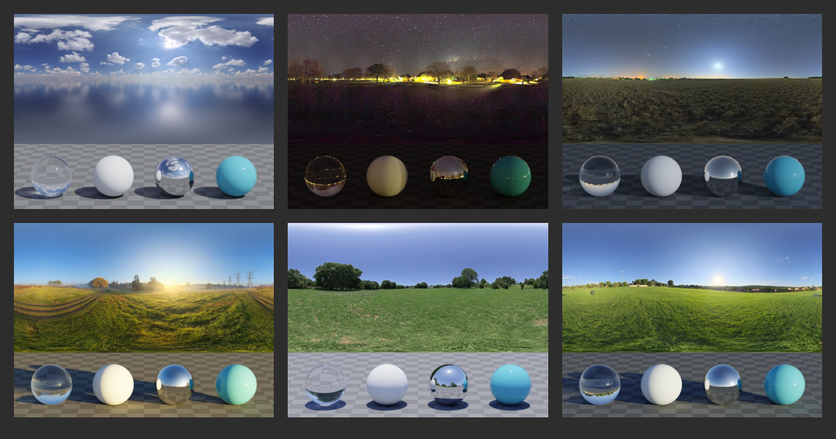 HDRIs: Outdoor > Skies > Nature > High Contrast • Poly Haven