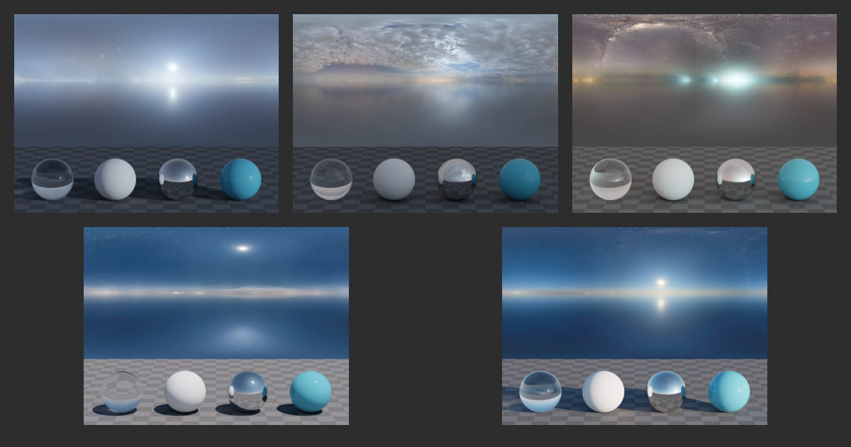 HDRI: Outdoor > Skies > Night > Pure Skies • Poly Haven