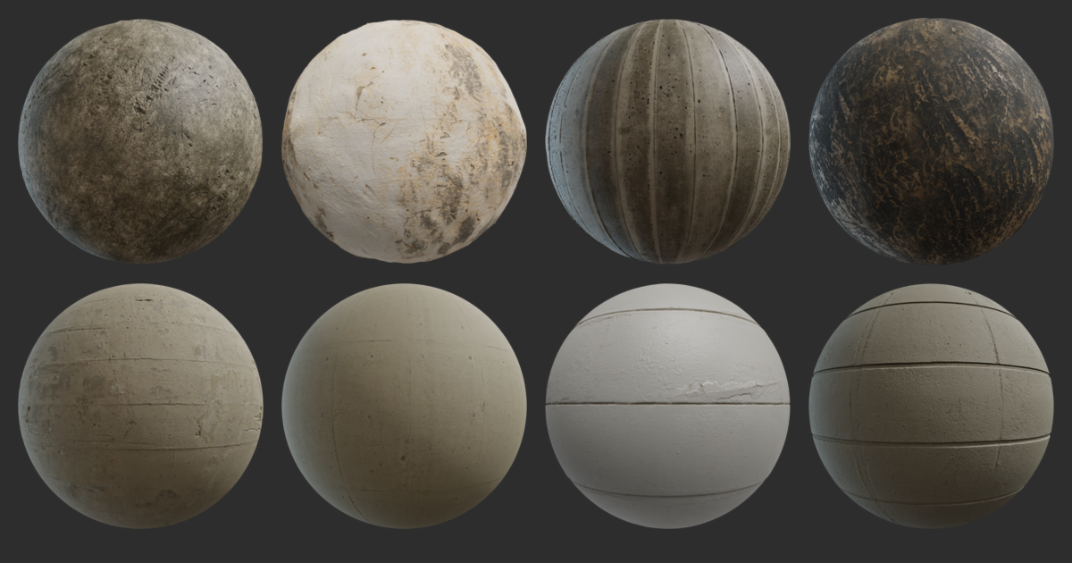 Textures: Plaster-concrete > Wall > Concrete • Poly Haven