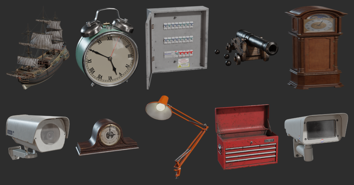 Models: Rigged • Poly Haven