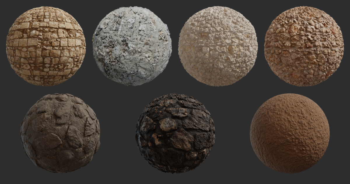 Textures: Rock > Dirty > Man Made • Poly Haven