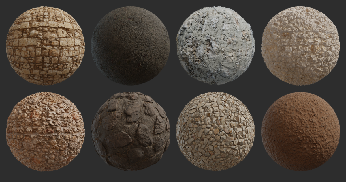 Textures: Rock > Dirty > Outdoor • Poly Haven