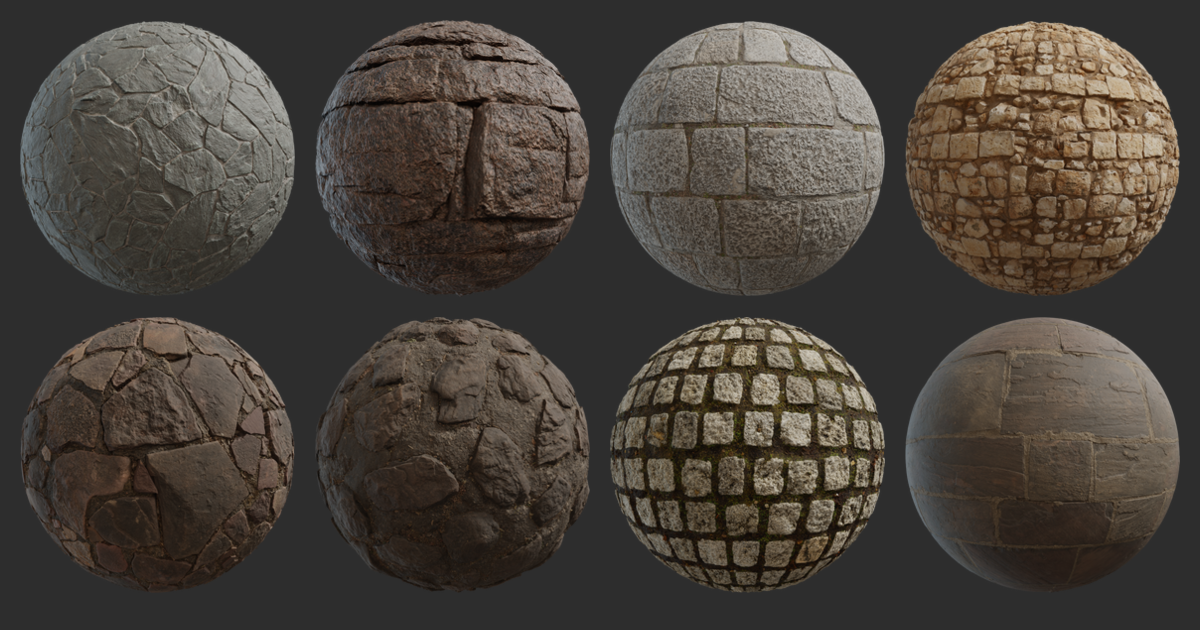 Textures: Rock > Floor > Outdoor • Poly Haven