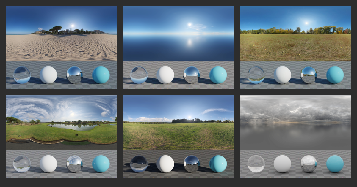 HDRIs: Skies > Morning-afternoon > Nature • Poly Haven