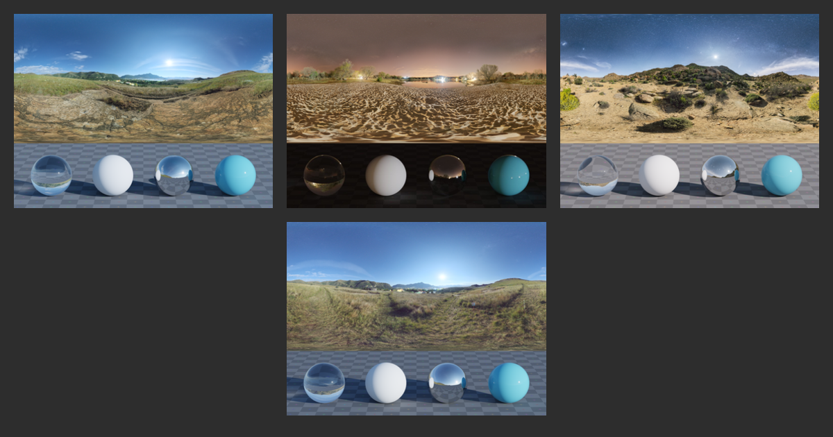 HDRI: Skies > Nature > Night > Partly Cloudy • Poly Haven