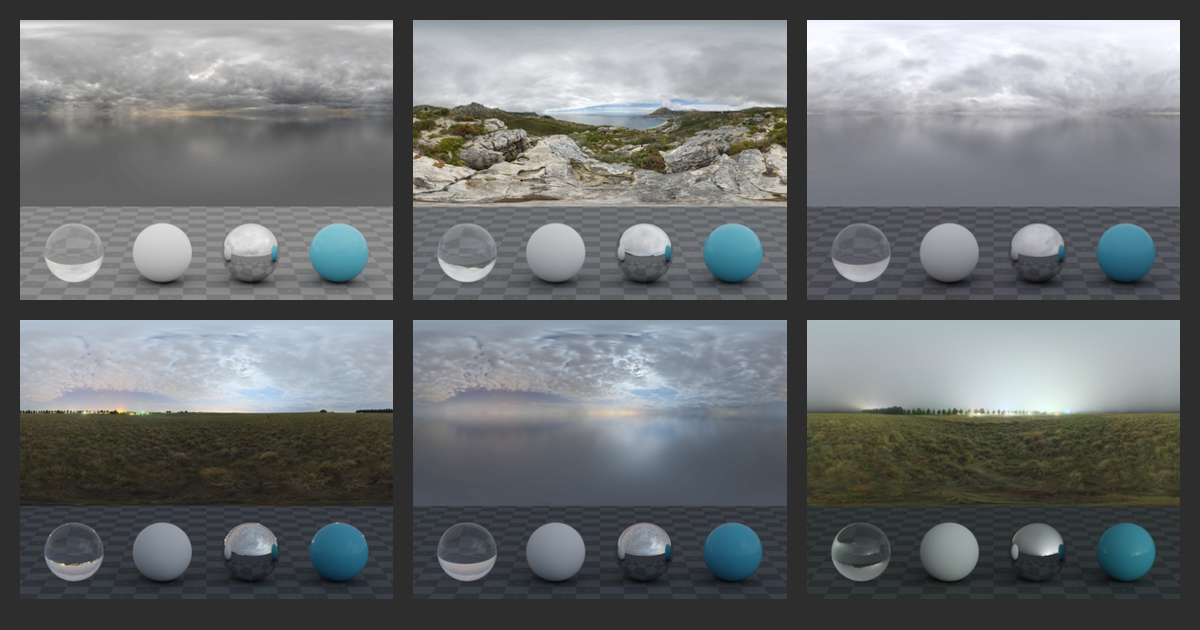 HDRIs: Skies > Outdoor > Nature > Overcast • Poly Haven