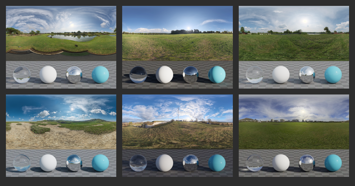 HDRIs: Skies > Partly Cloudy > Morning-afternoon • Poly Haven