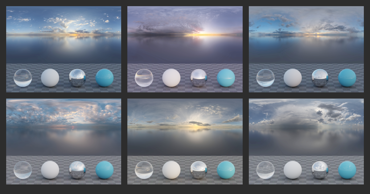 HDRIs: Skies > Pure Skies > Partly Cloudy > Low Contrast • Poly Haven