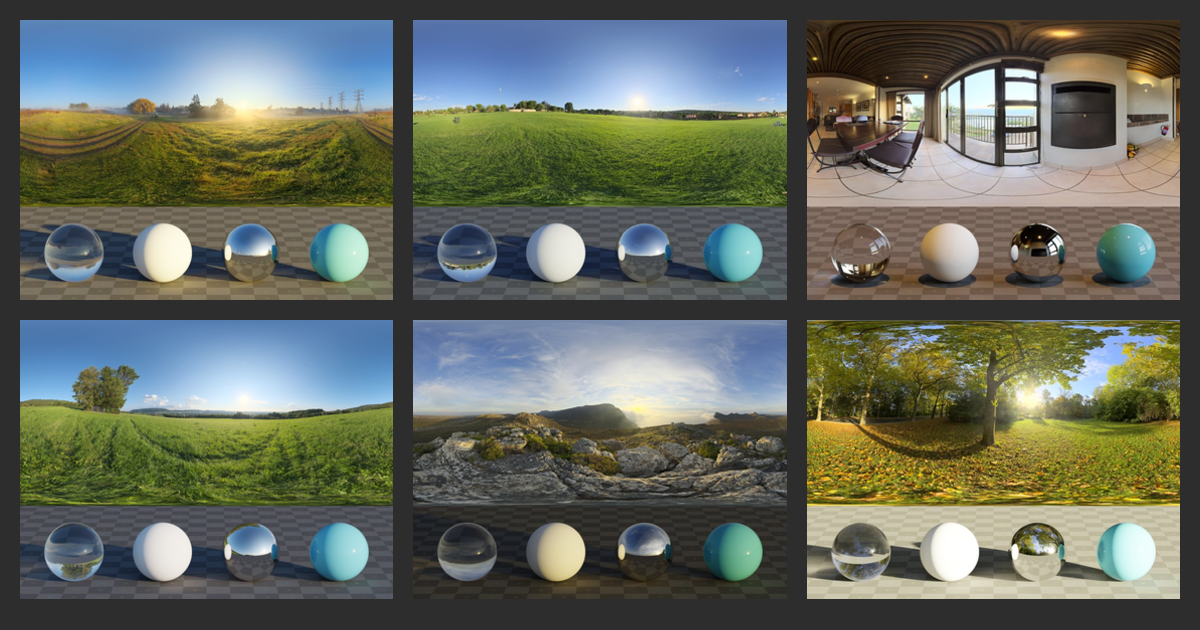 HDRIs: Sunrise-sunset > High Contrast • Poly Haven