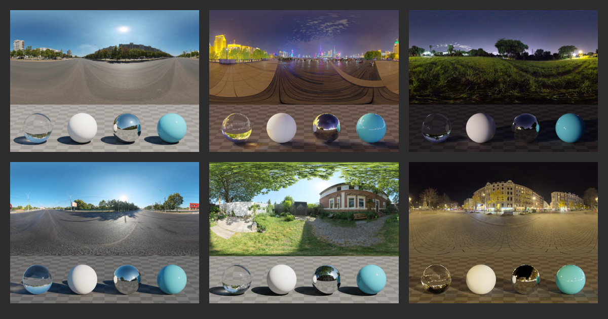 HDRIs: Urban > High Contrast > Outdoor • Poly Haven