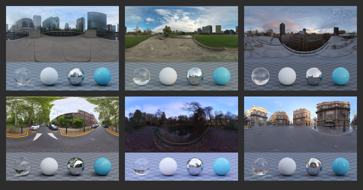 HDRIs: Urban > Low Contrast > Outdoor • Poly Haven