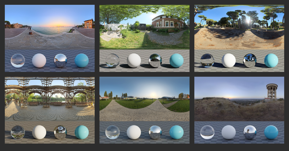 HDRI: Urban > Outdoor > Clear > Nature • Poly Haven