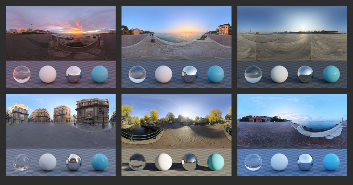 HDRIs: Urban > Outdoor > Natural Light > Sunrise-sunset • Poly Haven