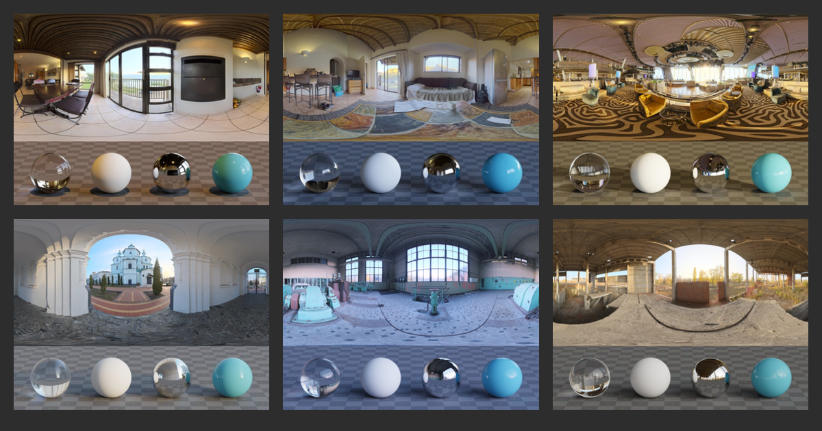 HDRIs: Urban > Sunrise-sunset > Indoor • Poly Haven