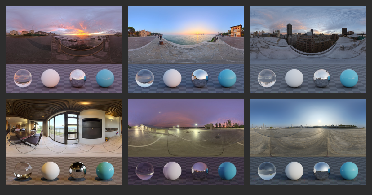 HDRIs: Urban > Sunrise-sunset • Poly Haven