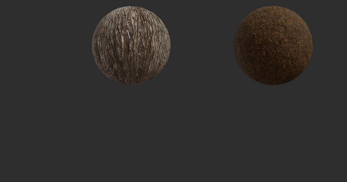 Textures: Wood > Natural > Outdoor > Raw Wood • Poly Haven