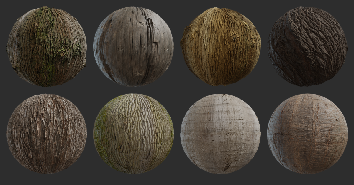 Textures: Wood > Outdoor > Natural • Poly Haven