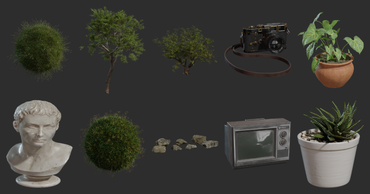 モデル • Poly Haven